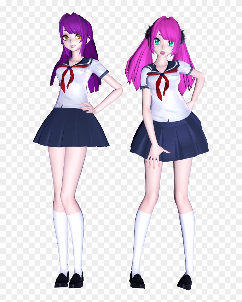 [mmd Yandere Simulator] Sakyu / Inkyu Basu V2 Dl By - Yandere Simulator Inkyu Basu - Free ...